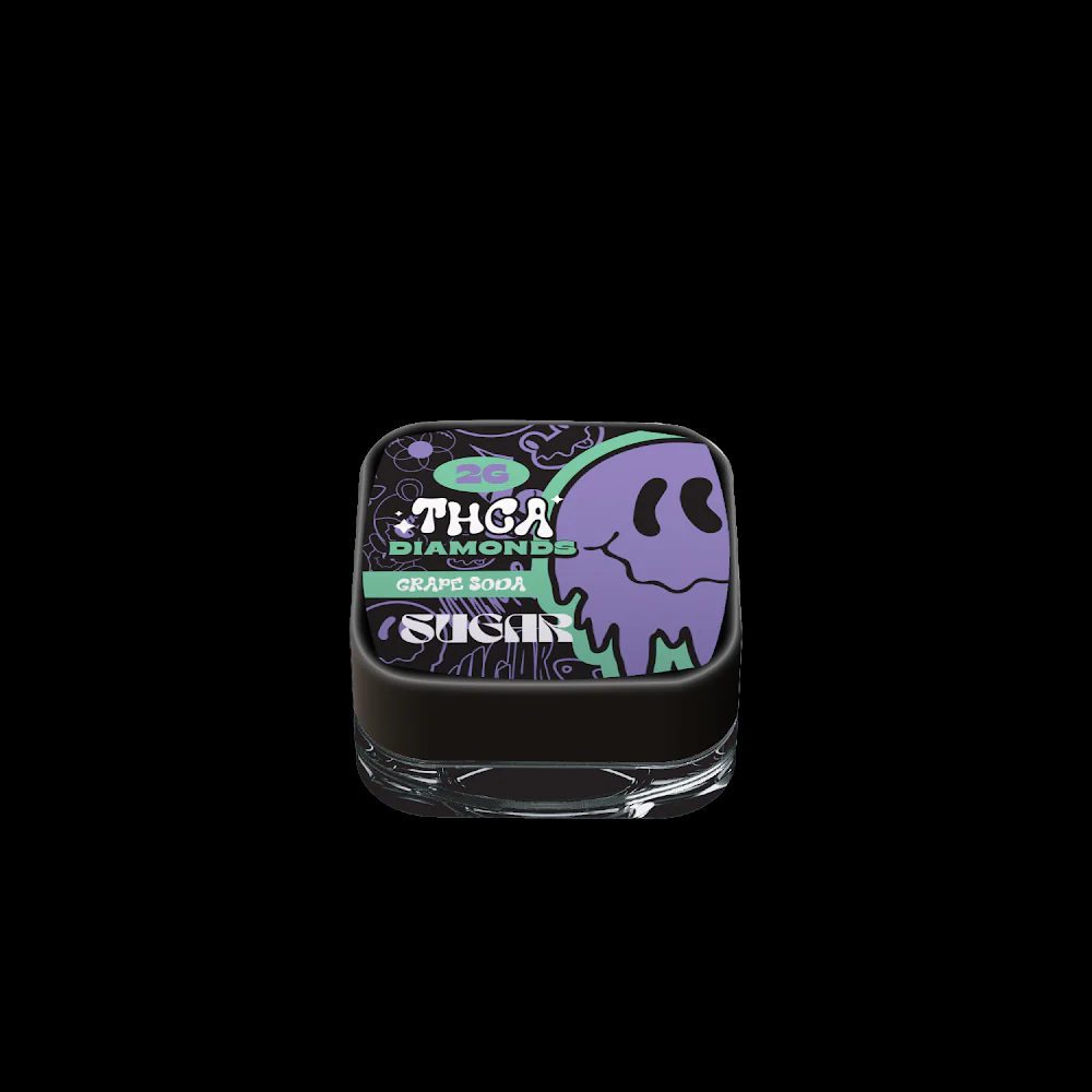 Sugar THCa Diamonds Dab 2 Gram Grape Soda | JJB CBD Wellness