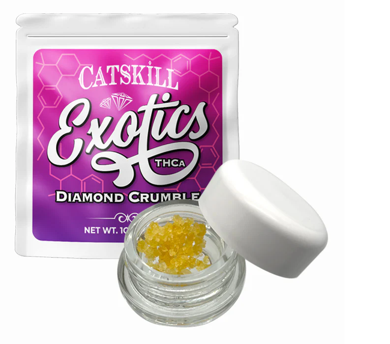 Catskill THCa Diamond Crumble 1 Gram Cereal Milk Hybrid | JJB CBD Wellness